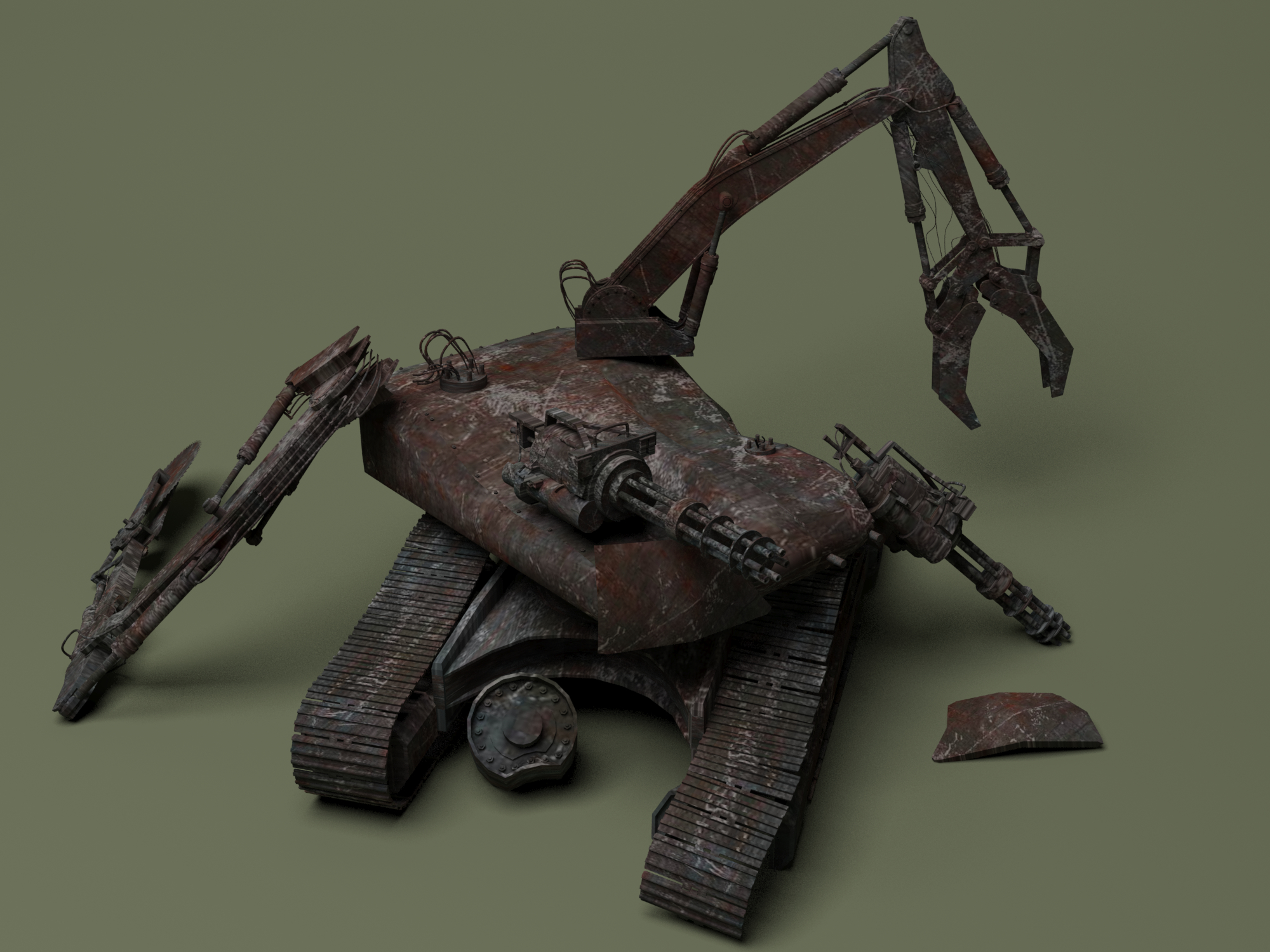 max blasted robot destroyer