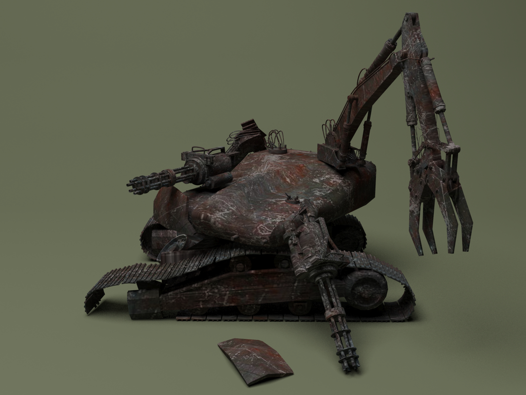 max blasted robot destroyer