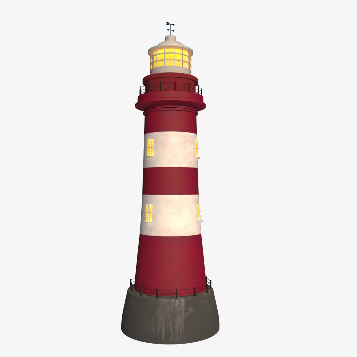 lighthouse 3d max