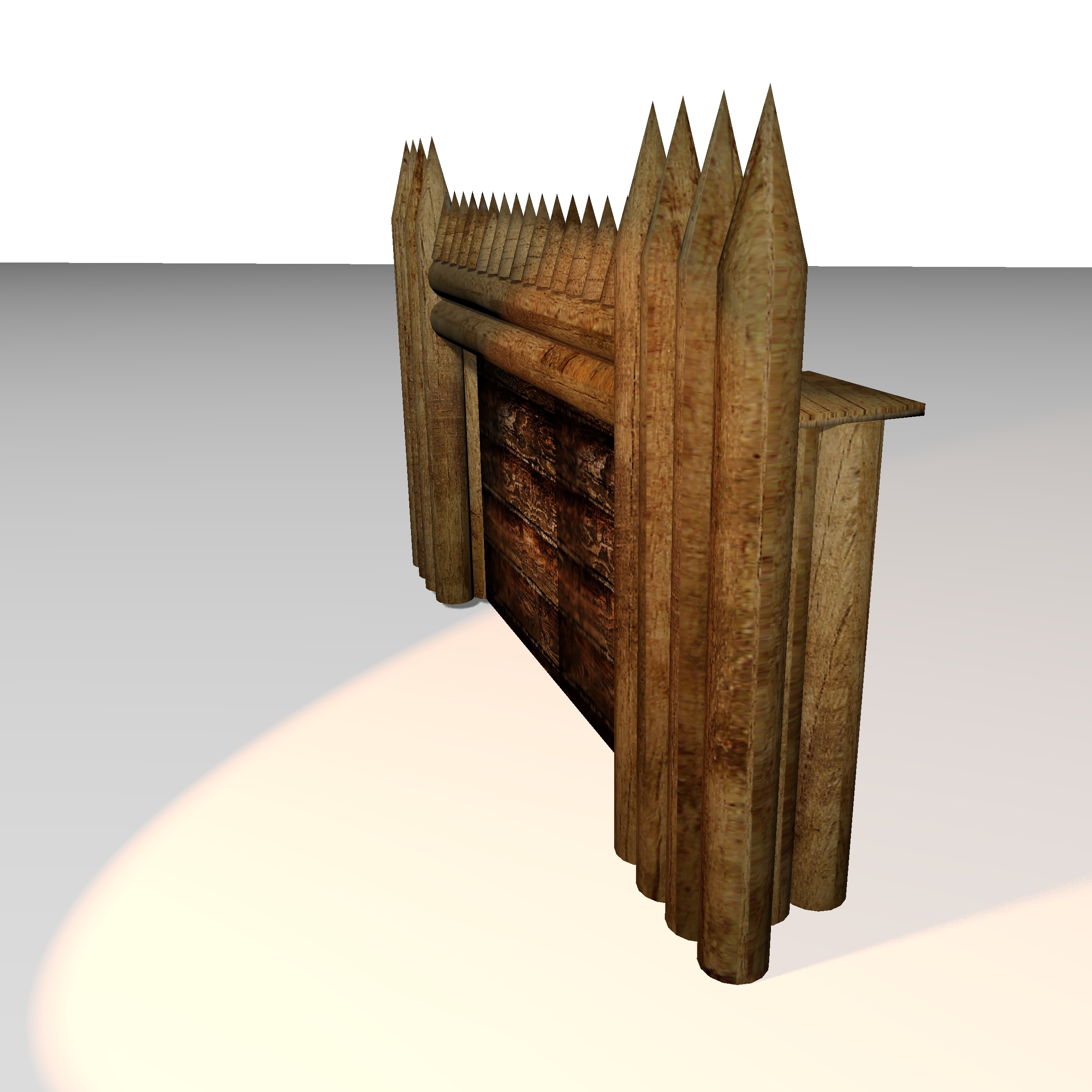 3d medieval gate