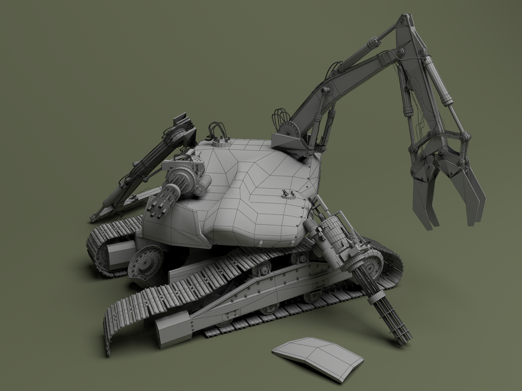 max blasted robot destroyer