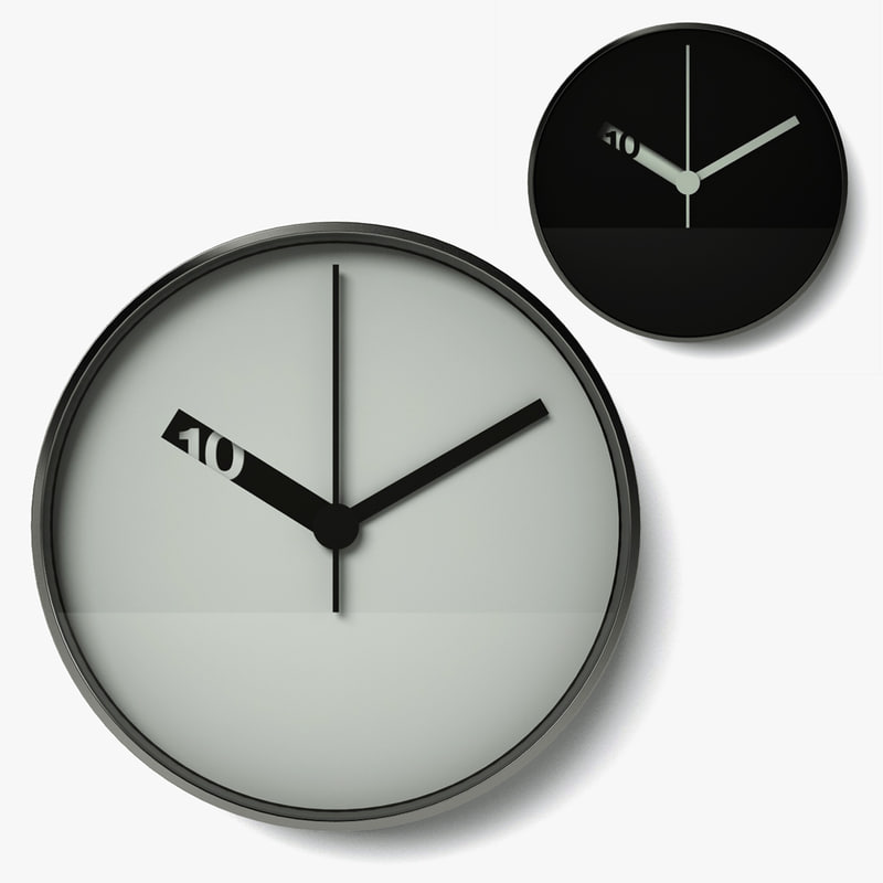 c4d extra normal wall clock