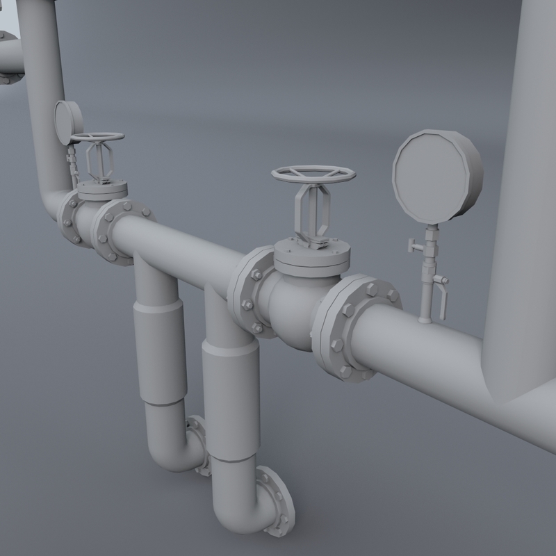 3d pipe assembly