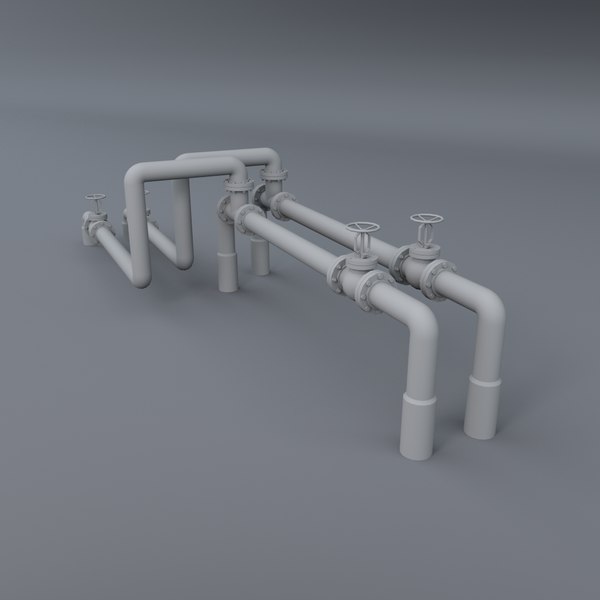 3d model pipe assembly