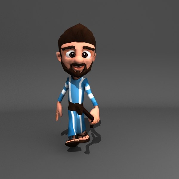 modelo 3d pastor - TurboSquid 865986