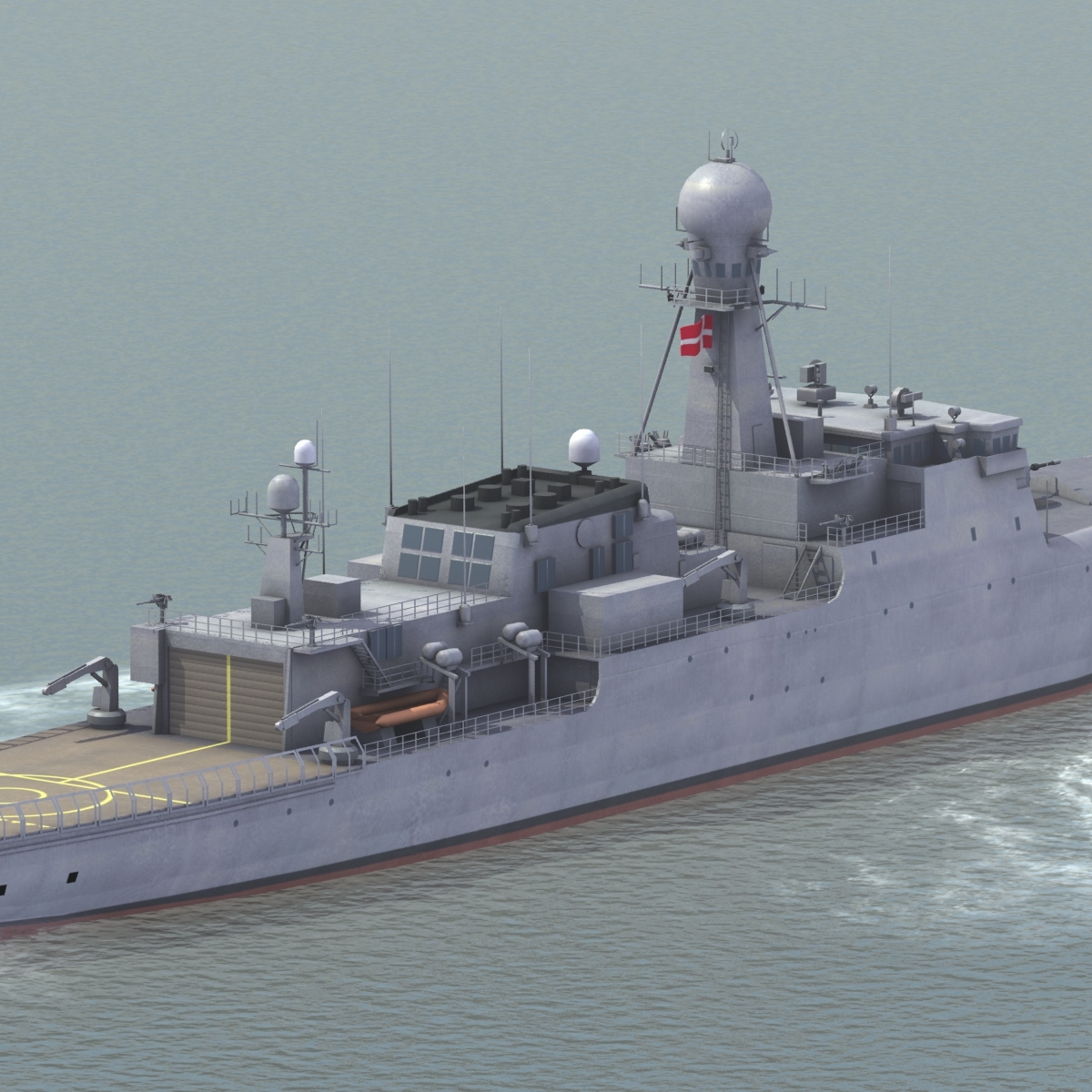 thetis class 3d max