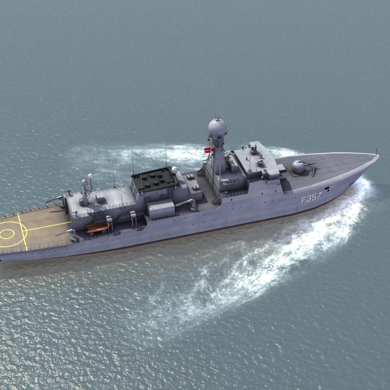 thetis class 3d max