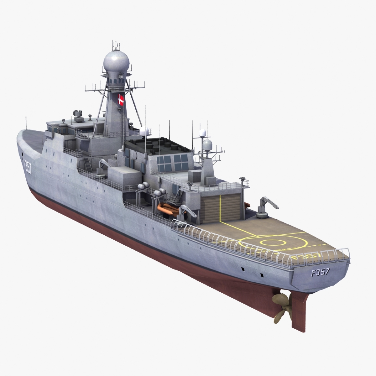 thetis class 3d max
