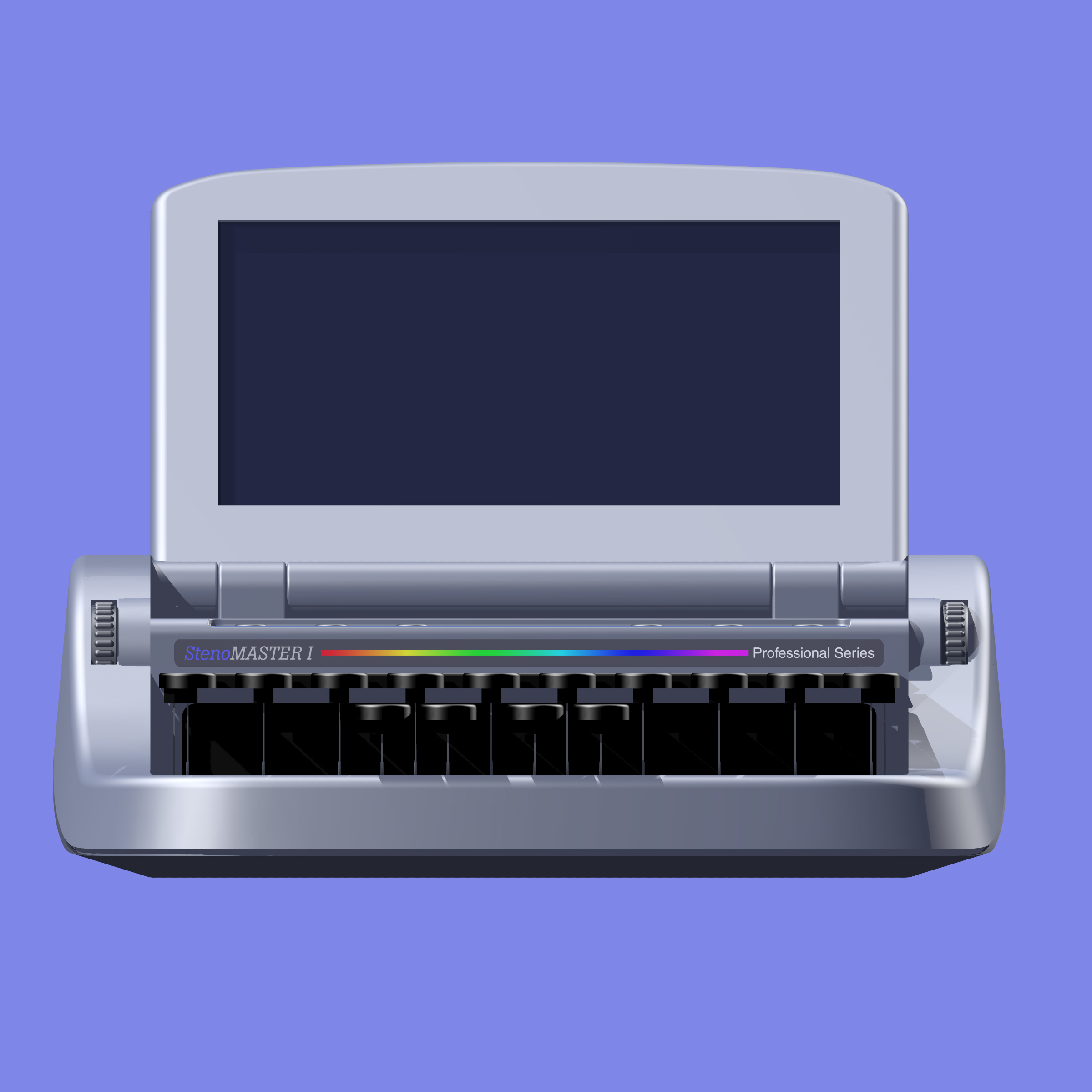 stenotype machine 3d model