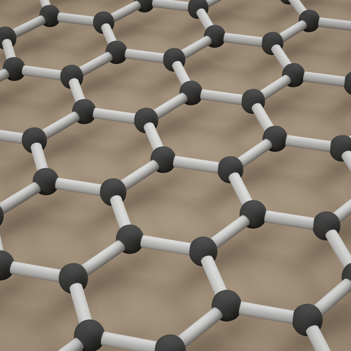 3d carbon structures graphene model