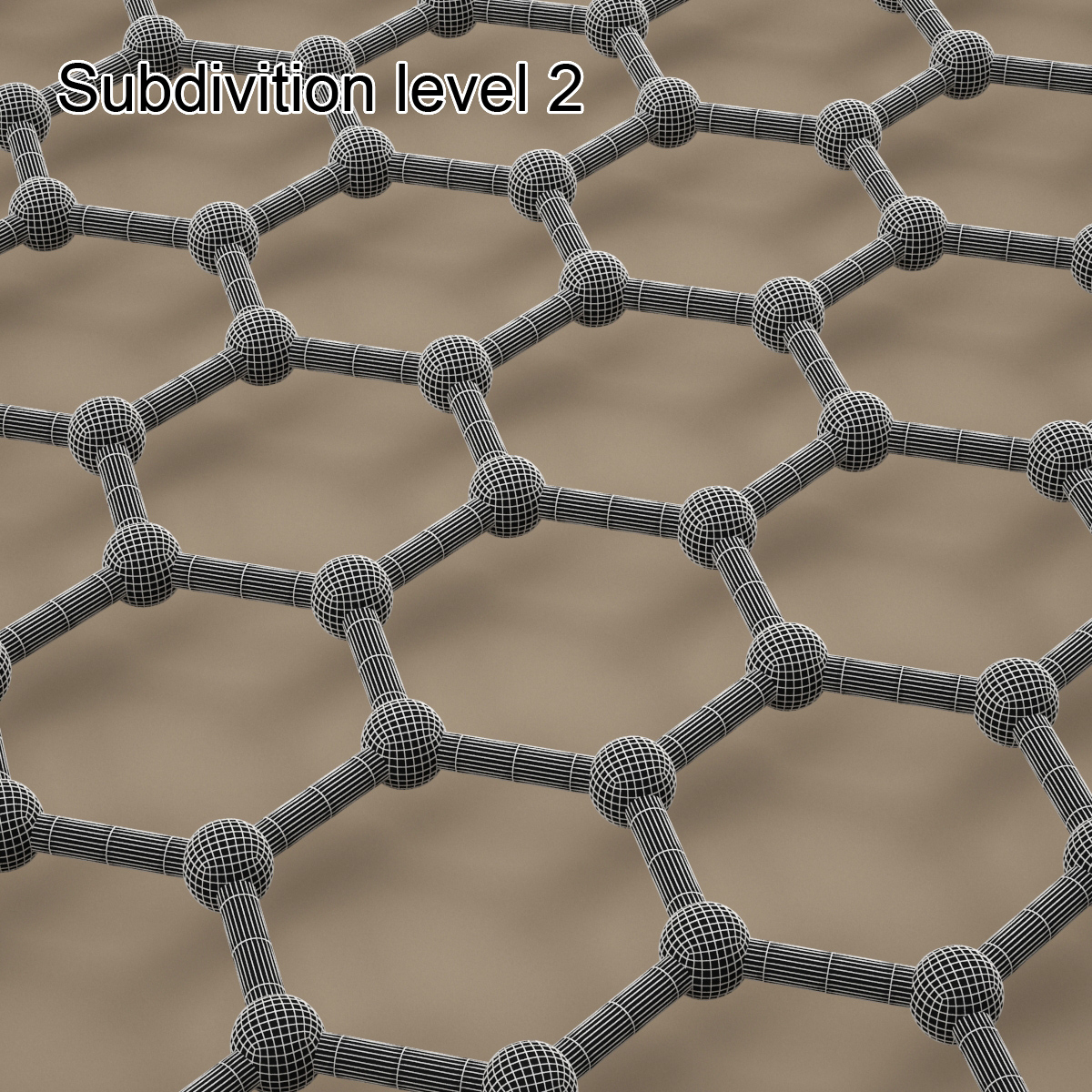 3d carbon structures graphene model