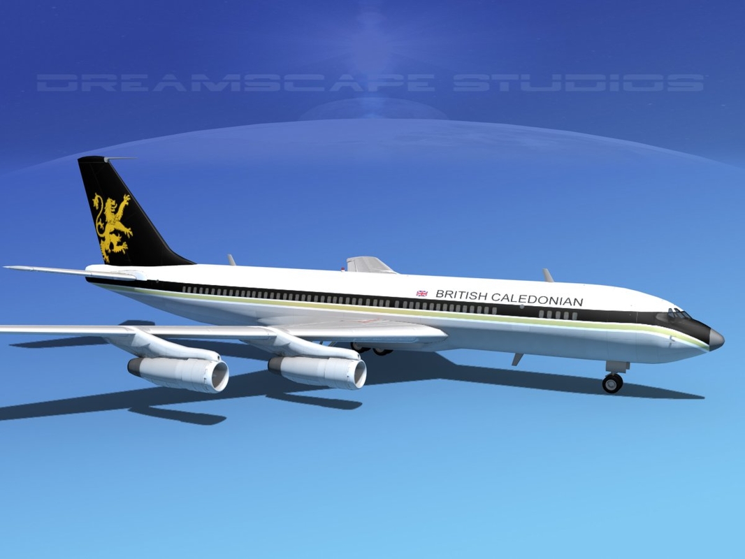 707-320 airlines boeing 707 obj