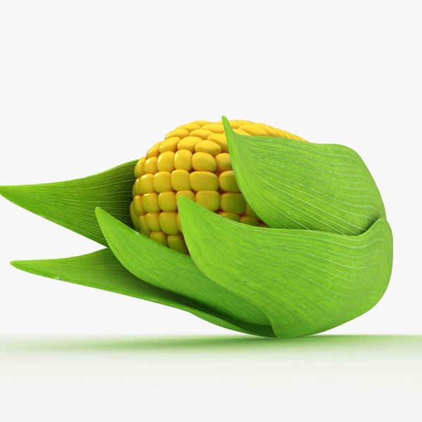 3d realistic corn