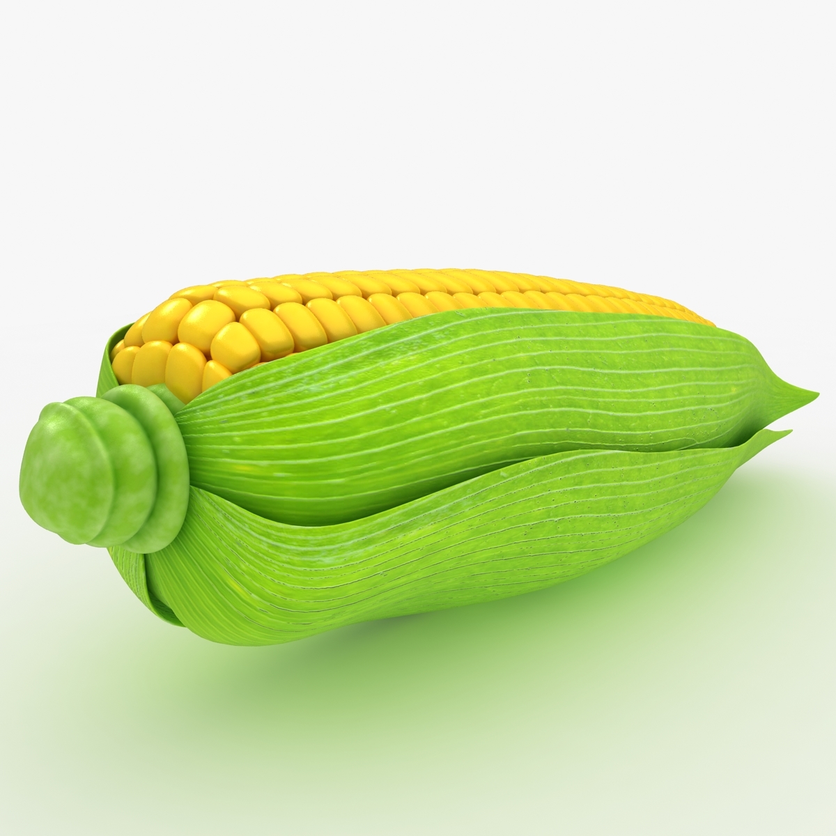 3d realistic corn