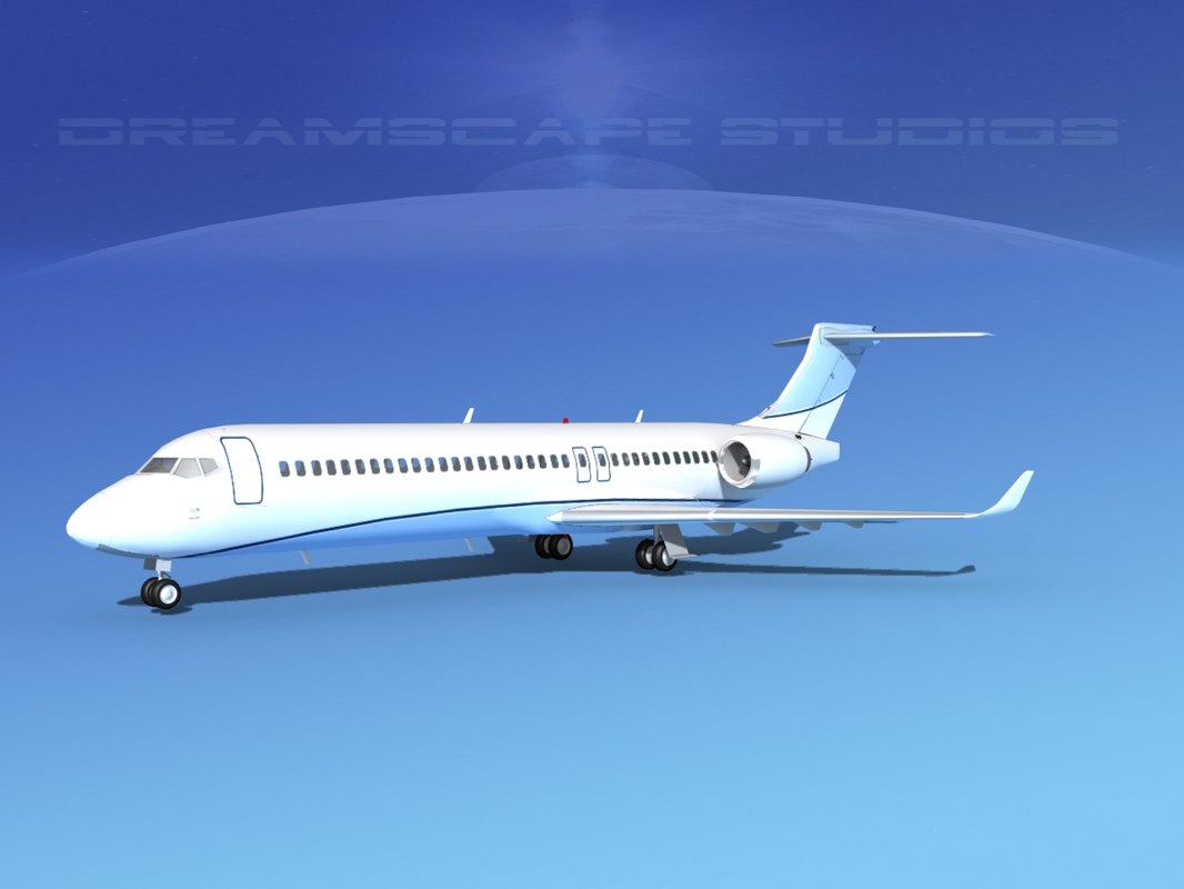comac arj21 arj21-700 3d dwg