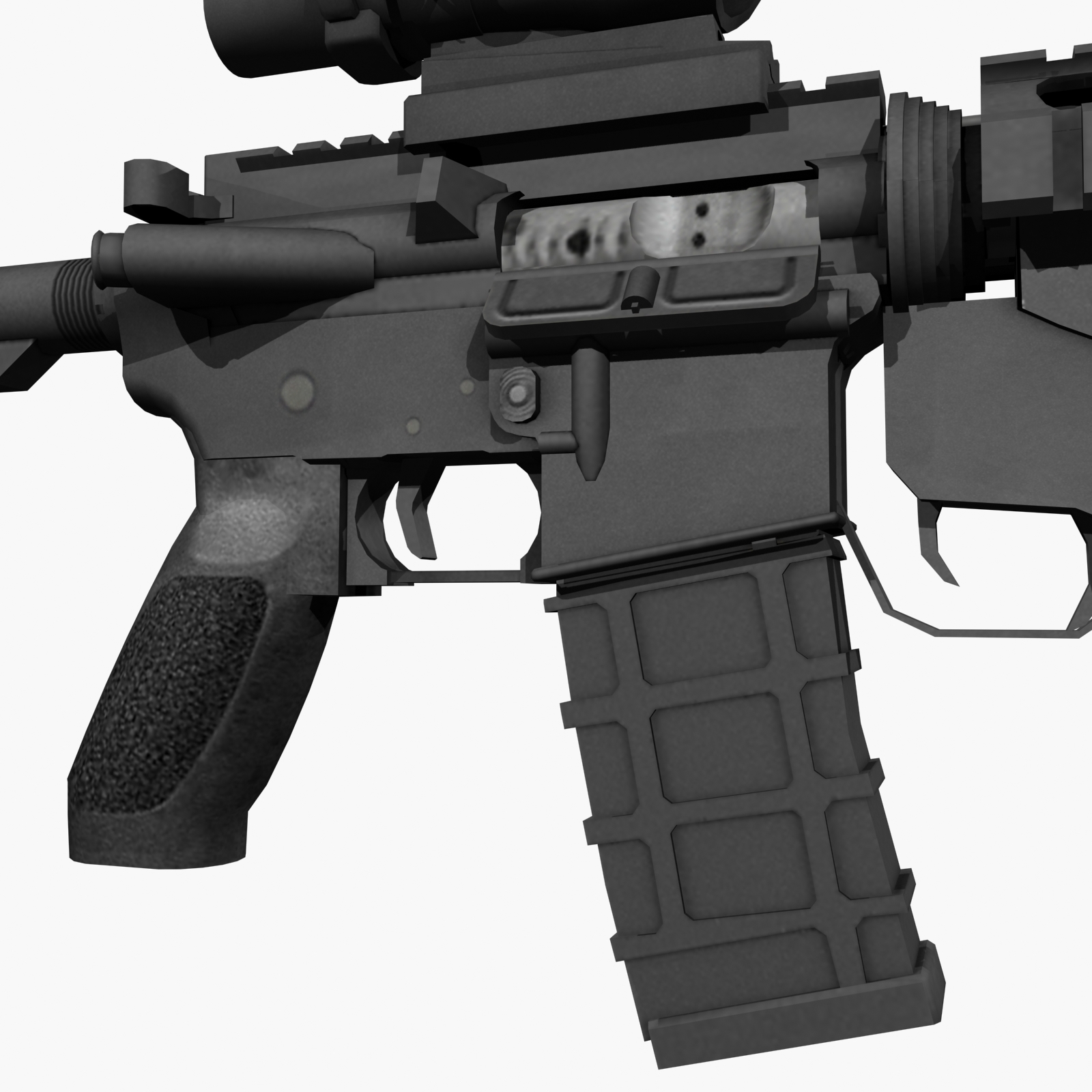 3d m4a1 m203 grenade