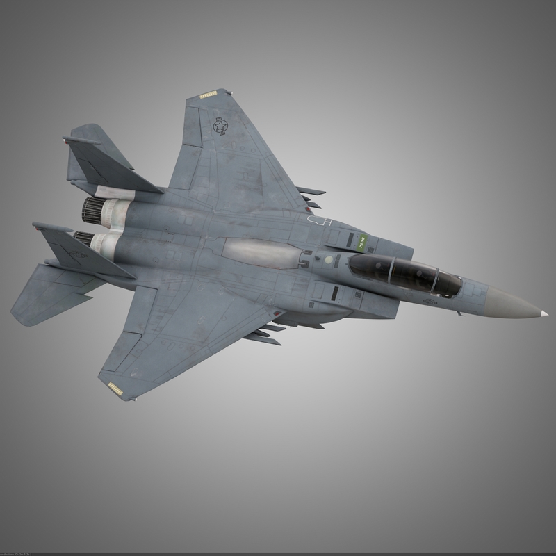 3d 3ds f-15e strike eagle