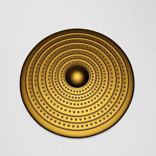 Bronzezeit Schild 3D-Modell - TurboSquid 867080