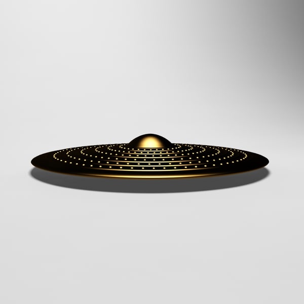 bronze age shield 3d model