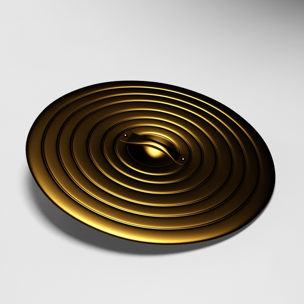 bronze age shield 3d model