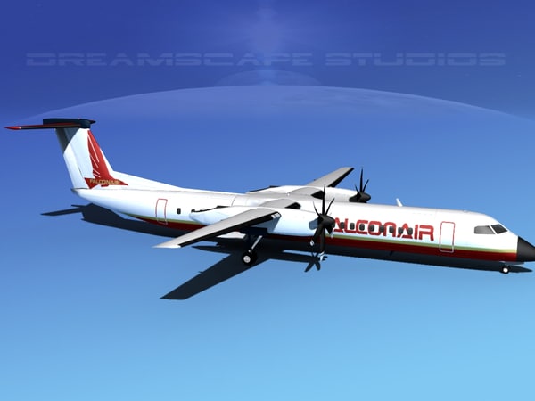 3d model propellers aero commander 560