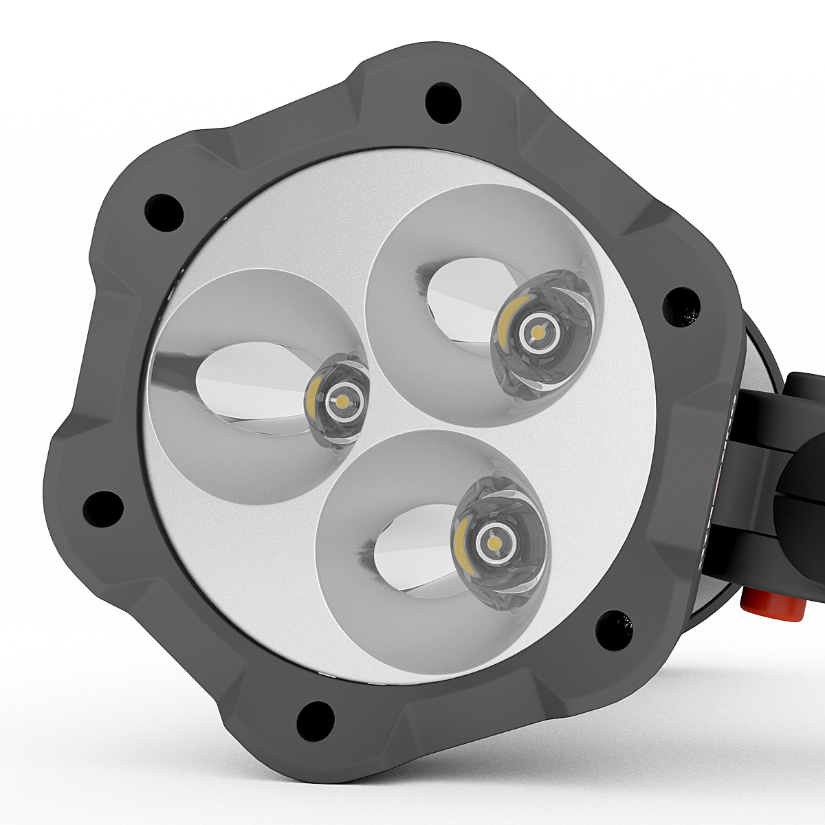 3d model led lantern flashlight dynamo