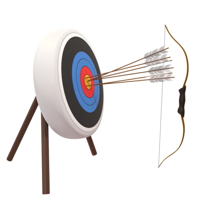 archery bow 3d model