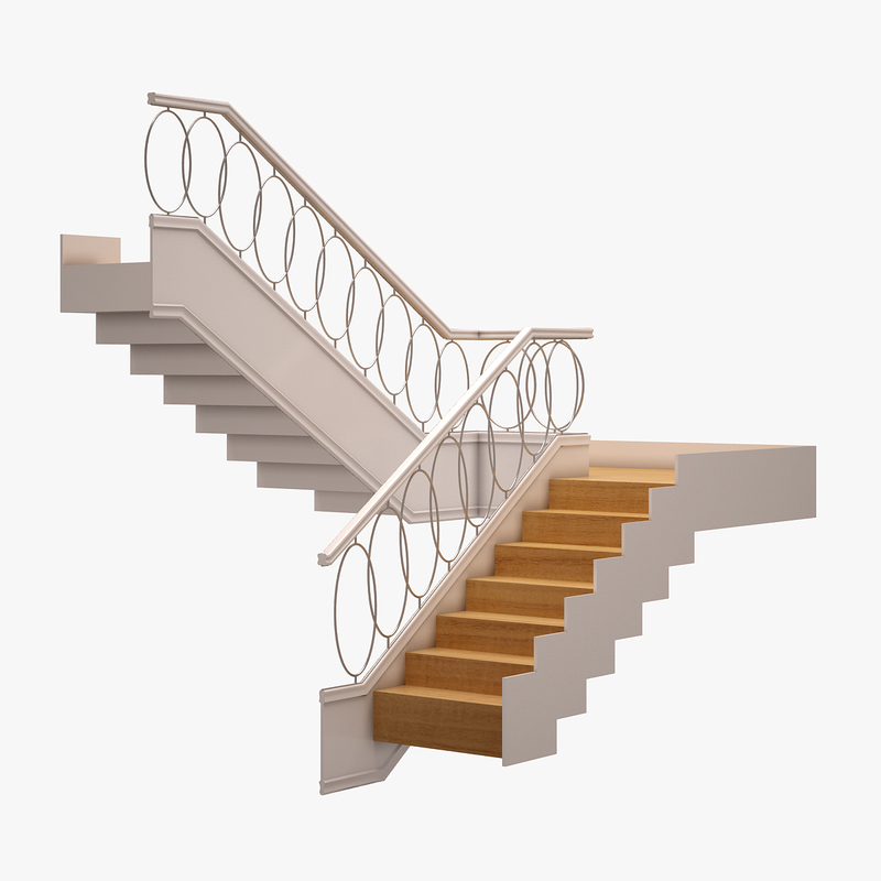 Stair 3d Model