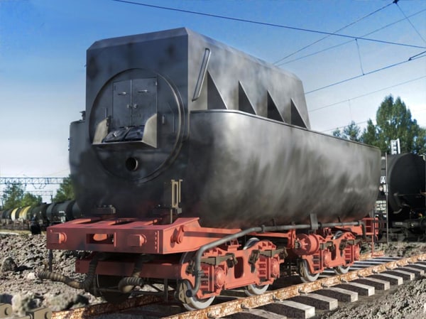 german locomotive br-52 3d x