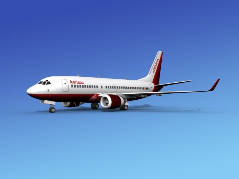 3d boeing 737-700 737 737-700er model