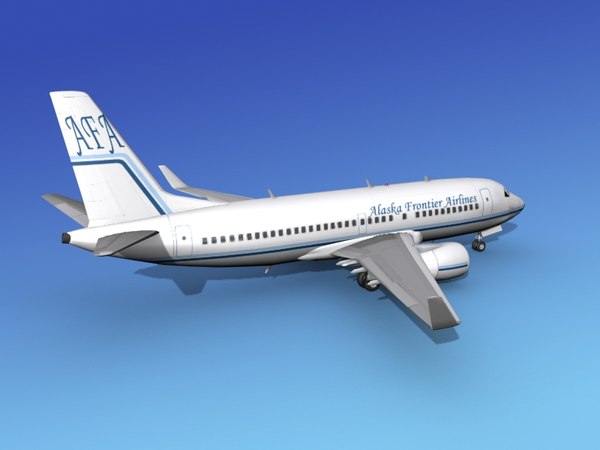 3d model boeing 737-700 737 airlines