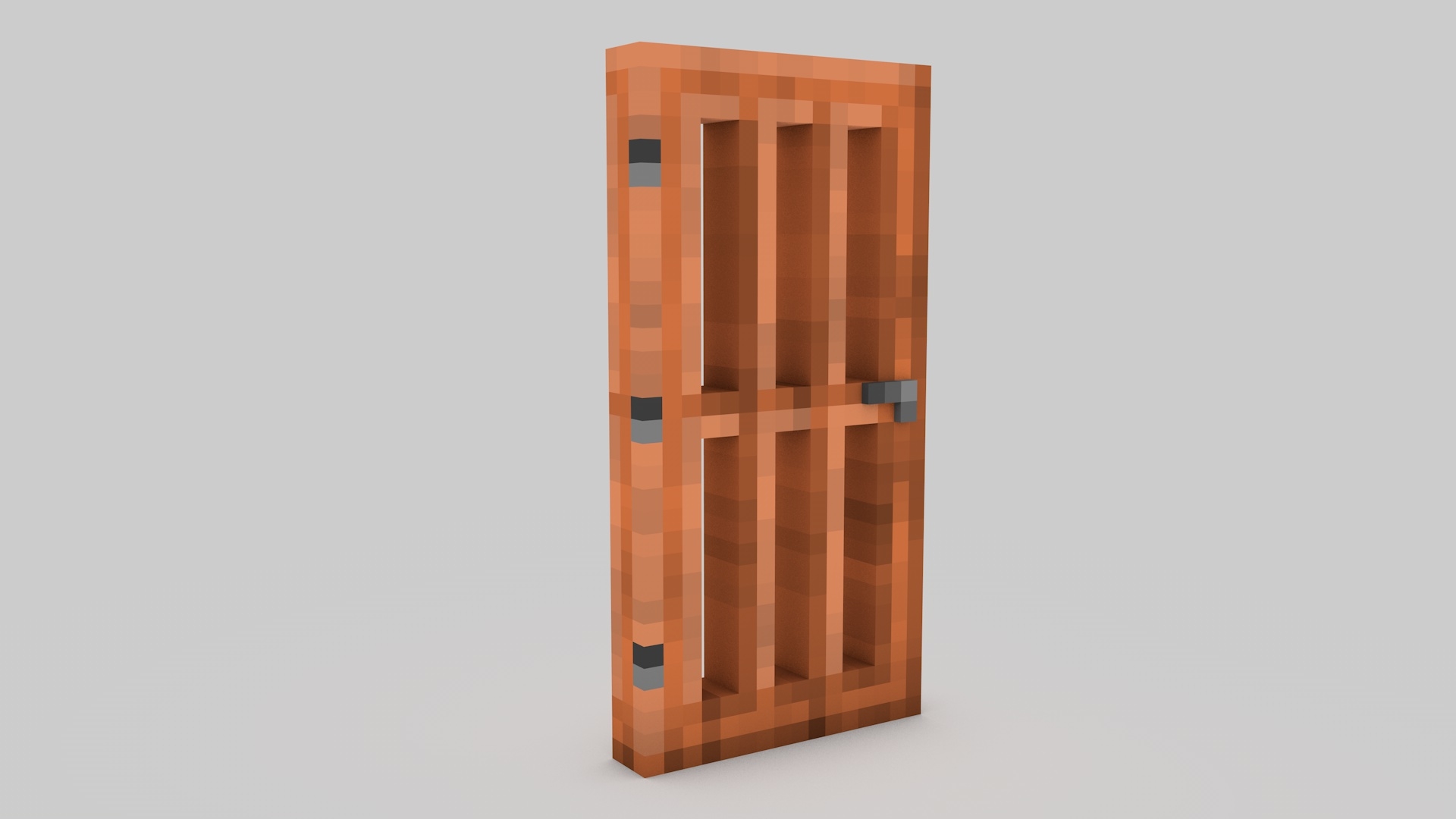 minecraft 1 8 doors 3d model