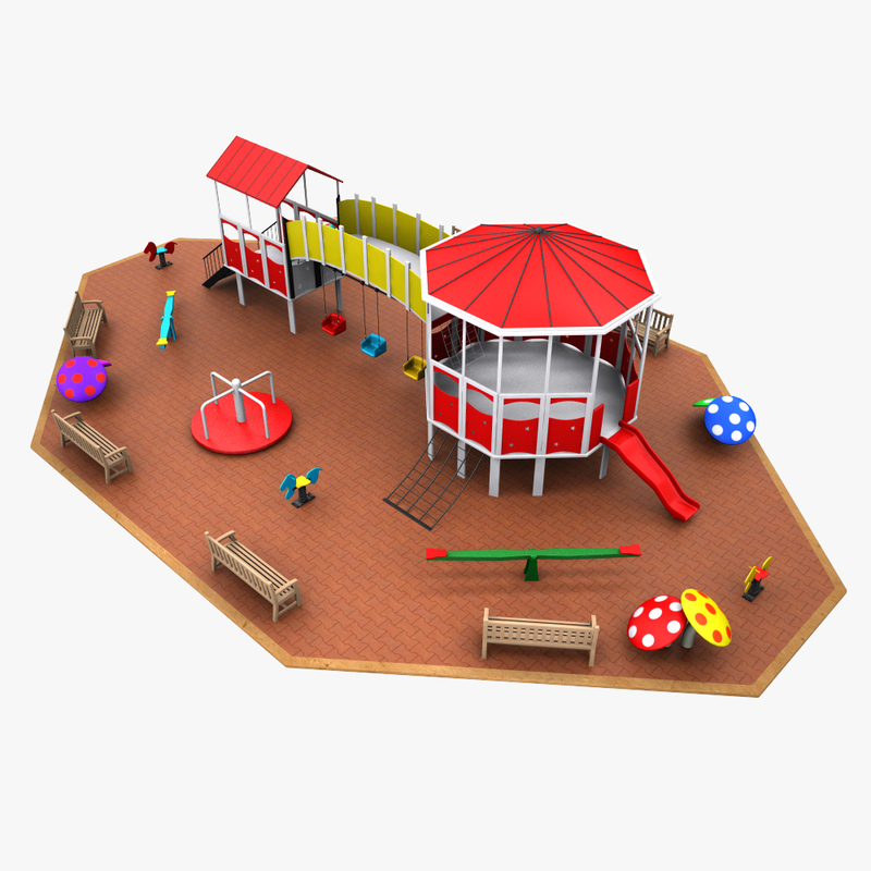 playground modeled max