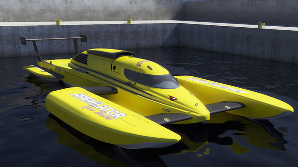 hydroplane annihilator 3d max