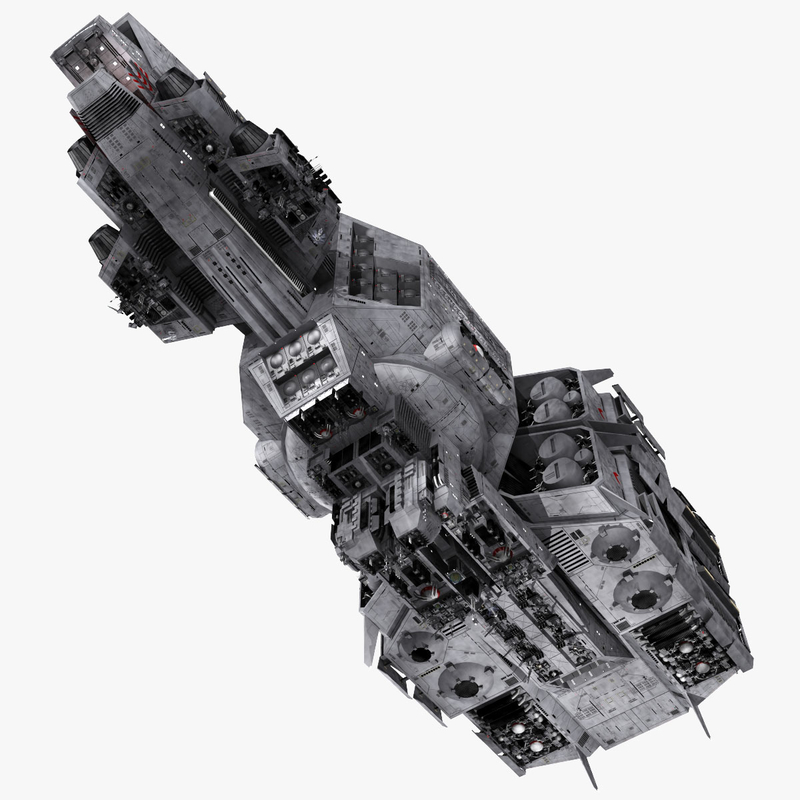 titan destroyer turrets 3d model