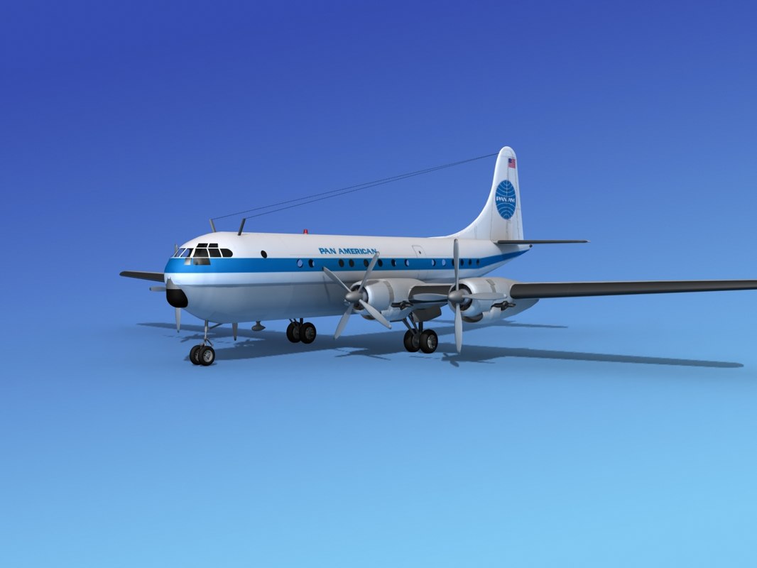 3d stratocruiser boeing 377