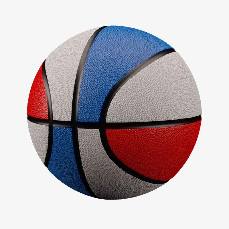 basketball red white blue max