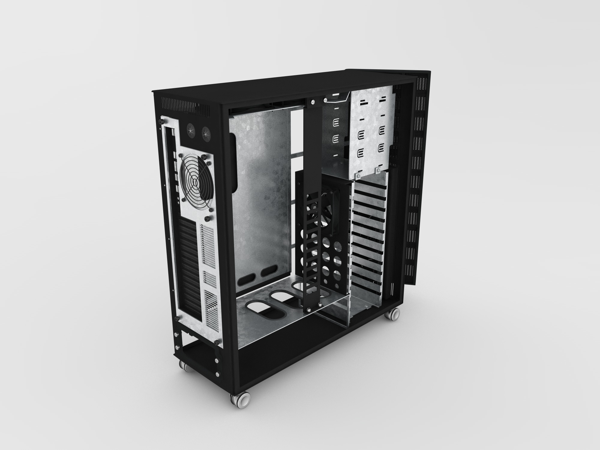 3d model pc case