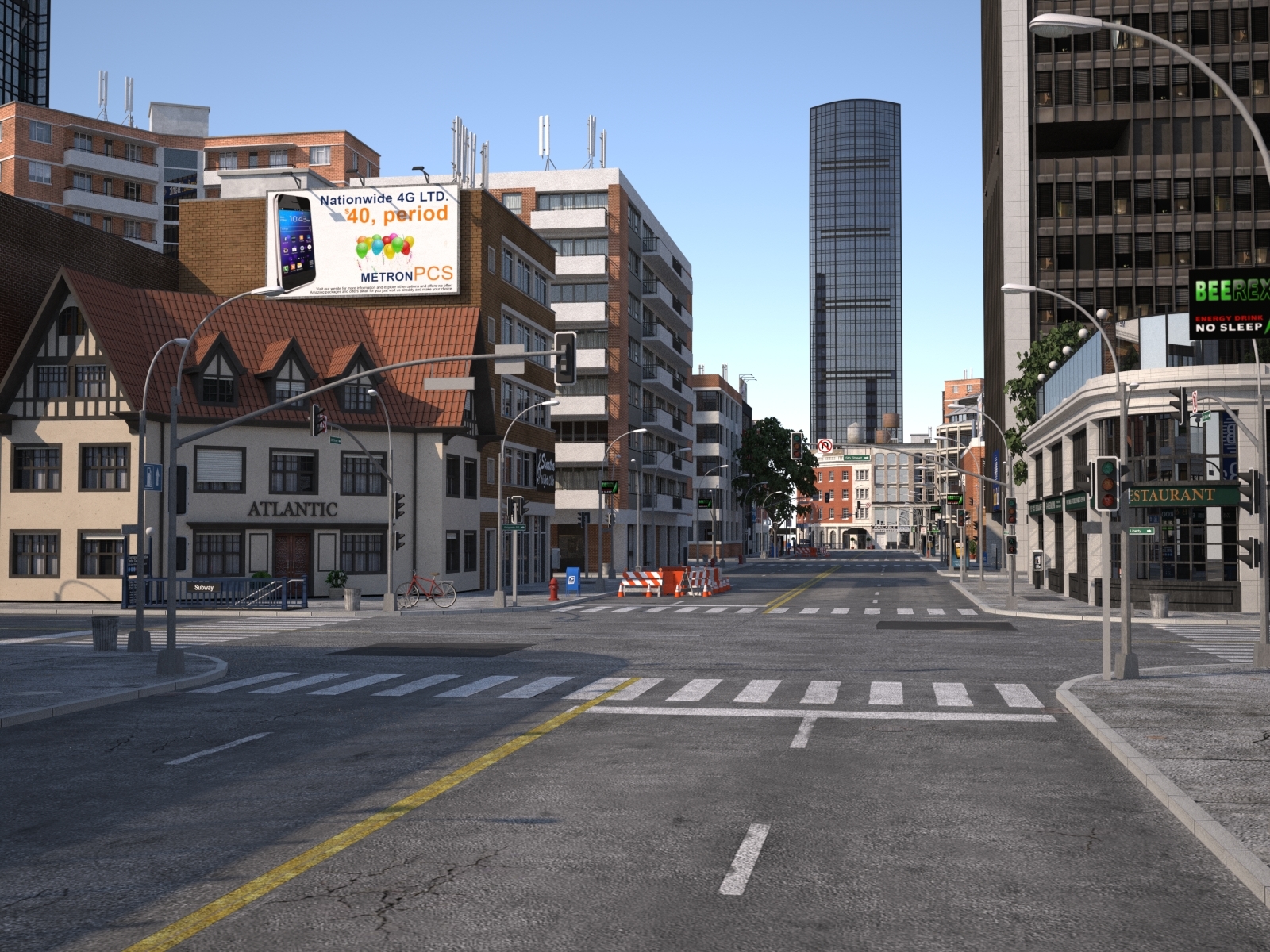 3d model modular city