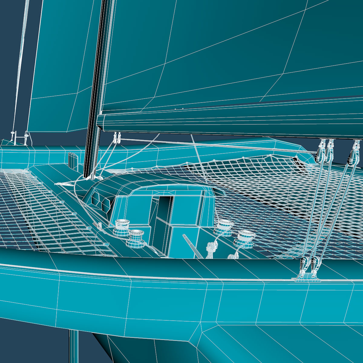 Ultim Class Trimaran 3D 모델 - TurboSquid 870258