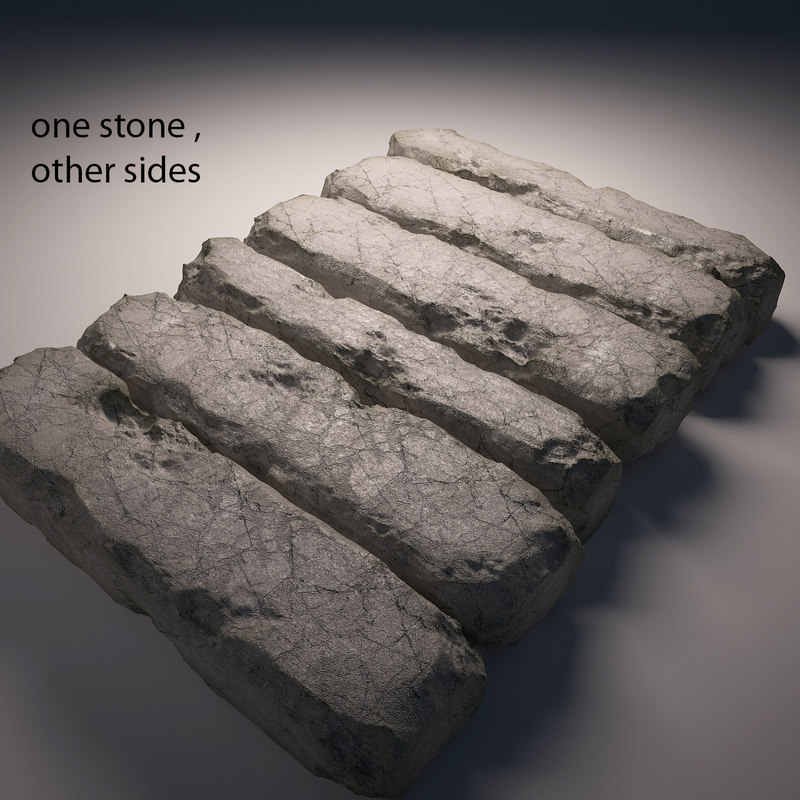 3dsmax stone