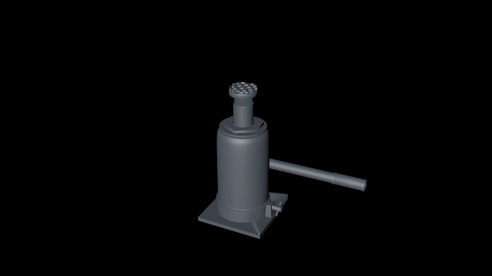 car jack 3d model