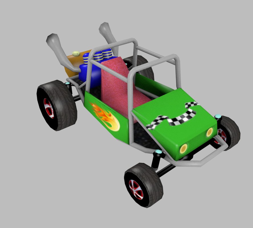 buggy 3d model
