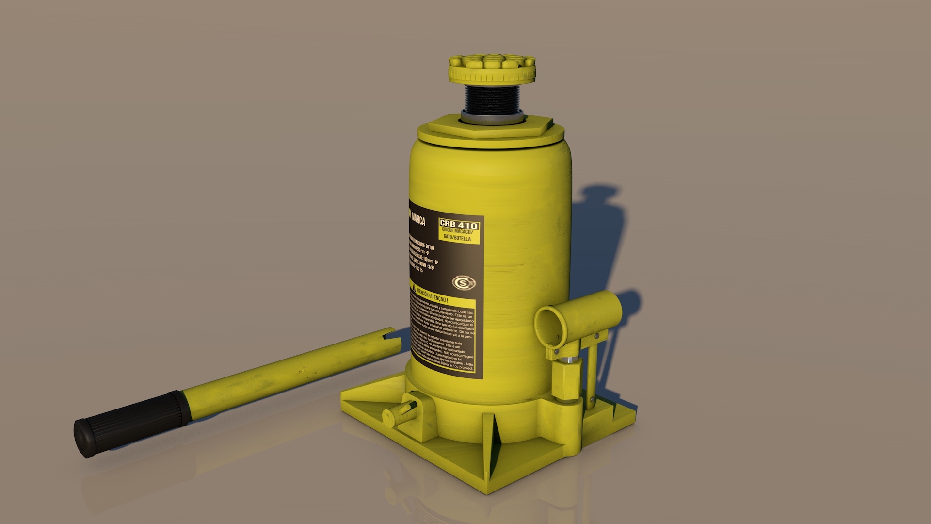 car jack 3d model