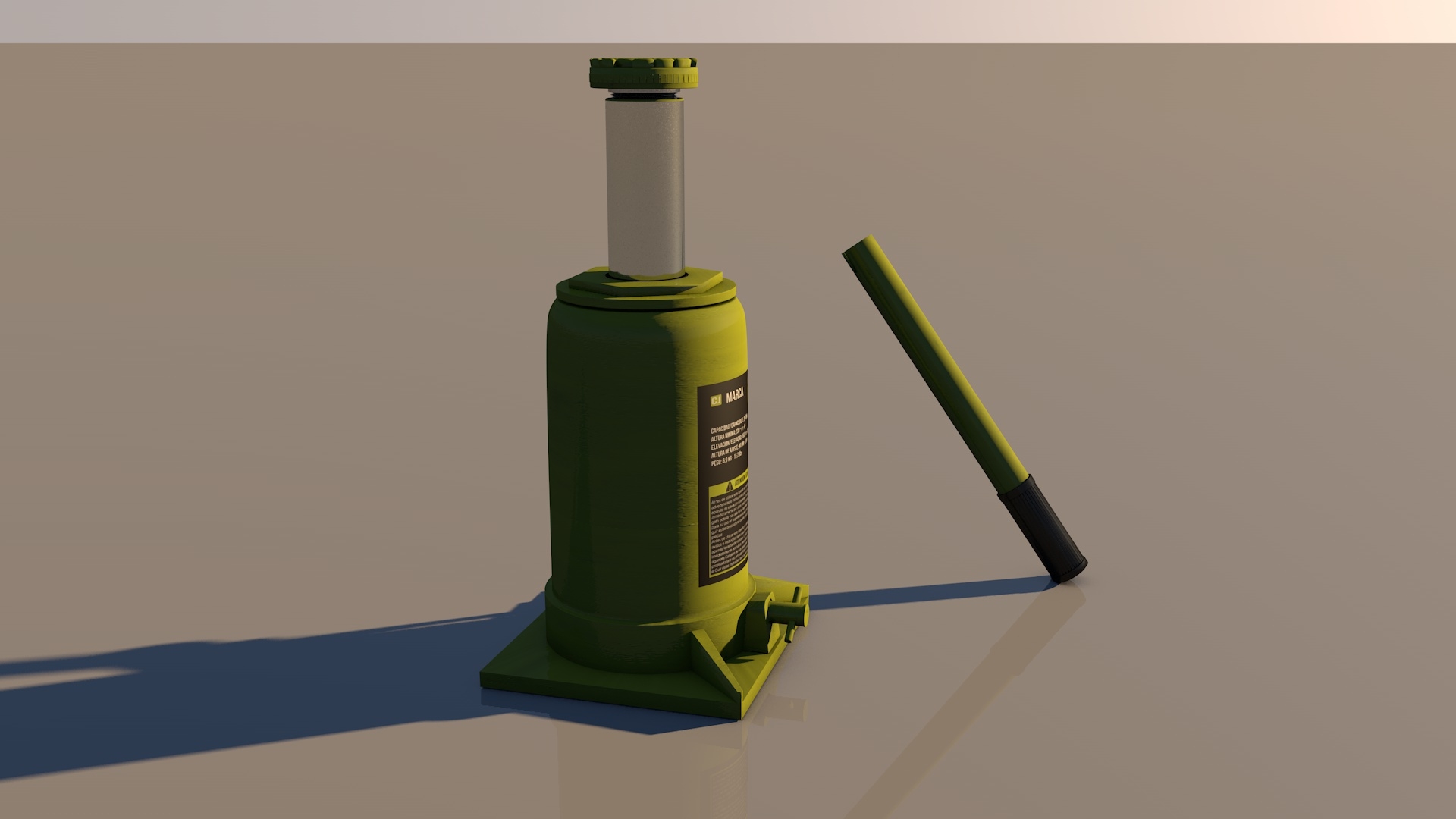car jack 3d model