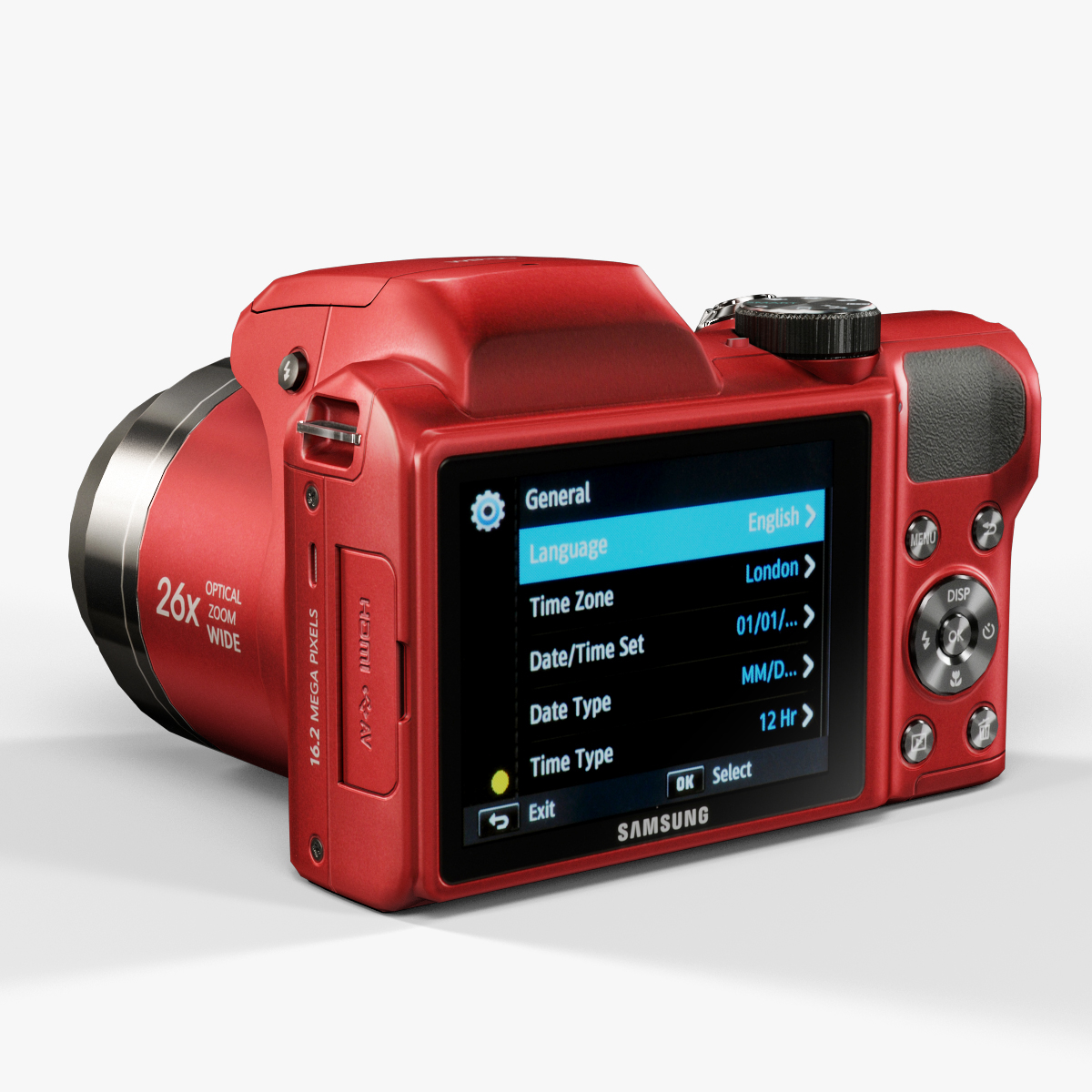 samsung wb100 red max