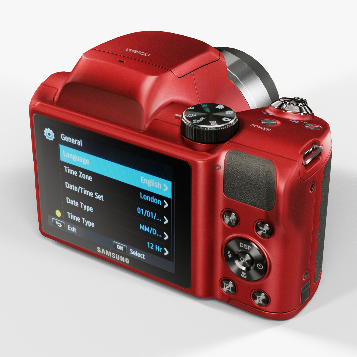 samsung wb100 red max