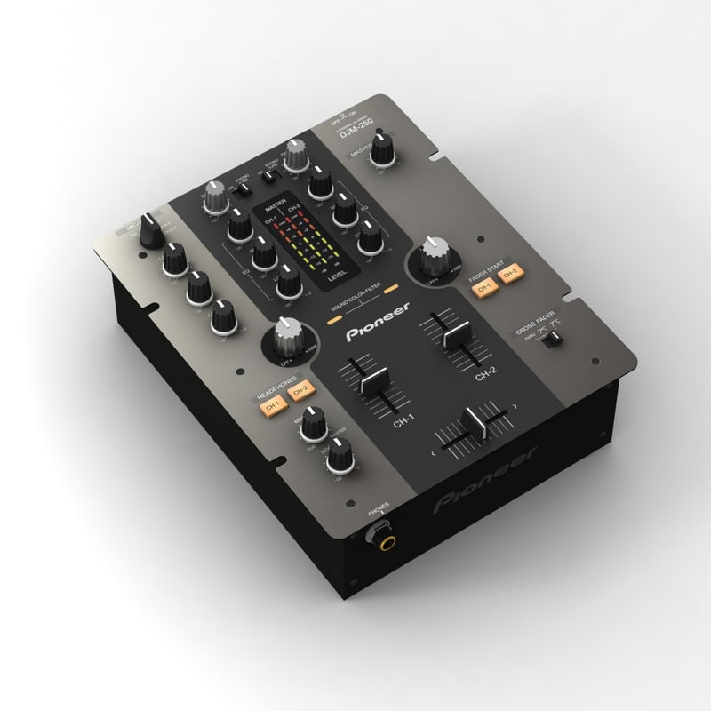 pioneer djm-250 mixer max