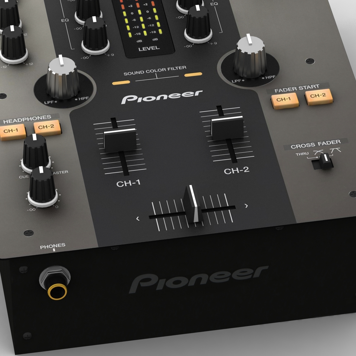pioneer djm-250 mixer max