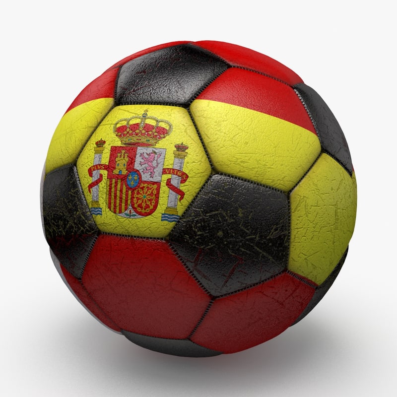 modelo 3d Pelota de futbol españa - TurboSquid 871486